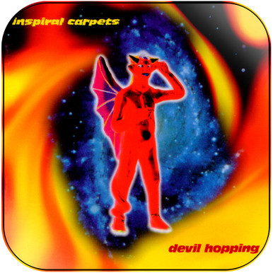 Inspiral Carpets Devil Hopping Album Cover Sticker