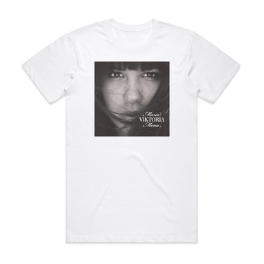Maria Mena Viktoria Album Cover T-Shirt White