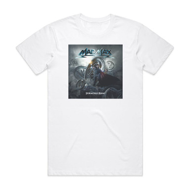 Mad Max Stormchild Rising Album Cover T-Shirt White