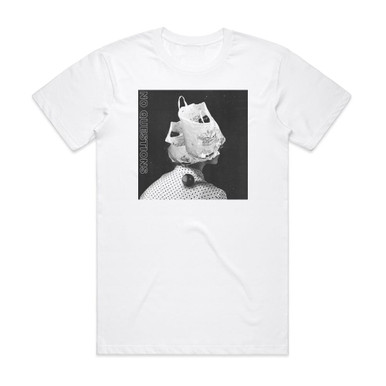 Njomza No Questions Album Cover T-Shirt White