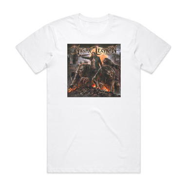 Night Legion Night Legion Album Cover T-Shirt White