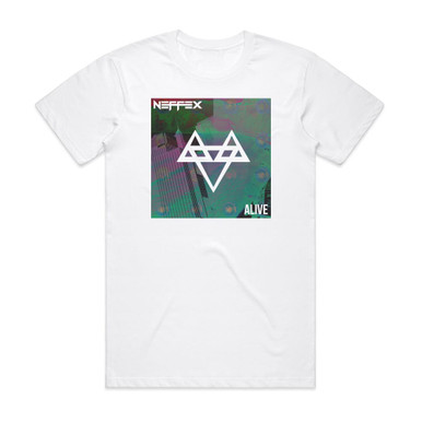 Neffex Alive Album Cover T-Shirt White