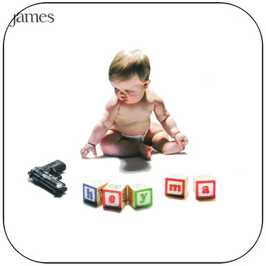 James Hey Ma Album Cover Sticker