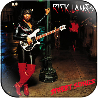 Rick James Street Songs Album Cover Sticker