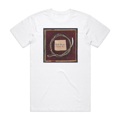 Nick Drake Family Tree Album Cover T-Shirt White