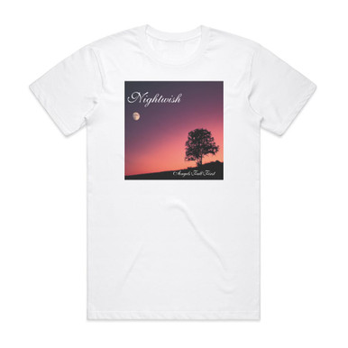 Nightwish Angels Fall First Album Cover T-Shirt White