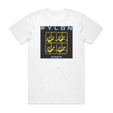 Pylon Gyrate Album Cover T-Shirt White