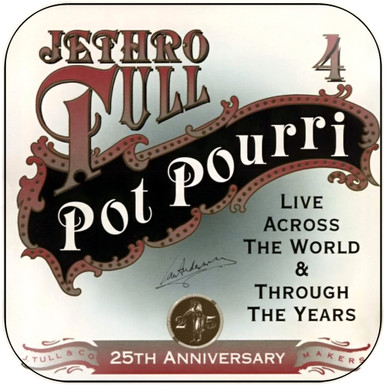Jethro Tull The 25Th Anniversary Box Set-5 Album Cover Sticker
