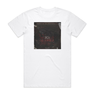 Protector 101 The 80S Slasher Album Cover T-Shirt White