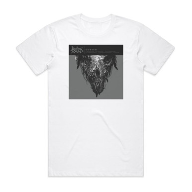 Rotten Sound Cursed Album Cover T-Shirt White
