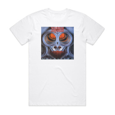 Sword Metalized Album Cover T-Shirt White