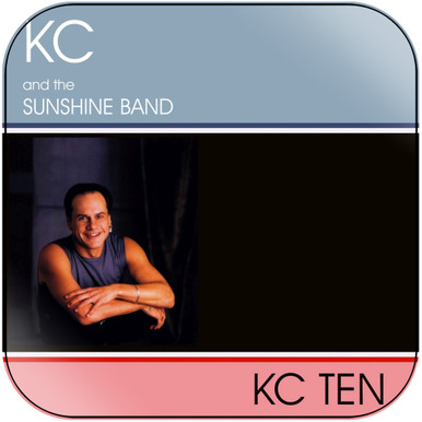 KC and The Sunshine Band Kc Ten Album Cover Sticker