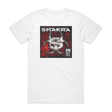 Shakra Infected Album Cover T-Shirt White