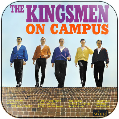 The Kingsmen On Campus Album Cover Sticker