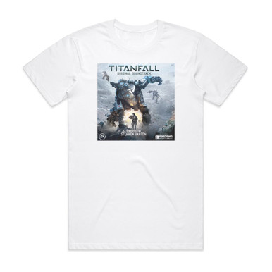Stephen Barton Titanfall Original Soundtrack Album Cover T-Shirt White