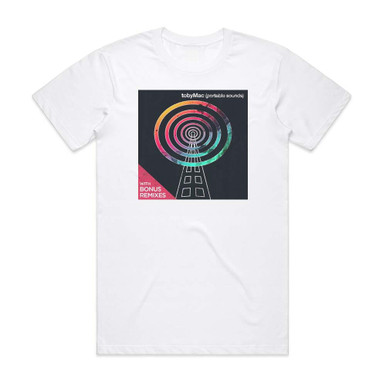 tobyMac Portable Sounds Album Cover T-Shirt White