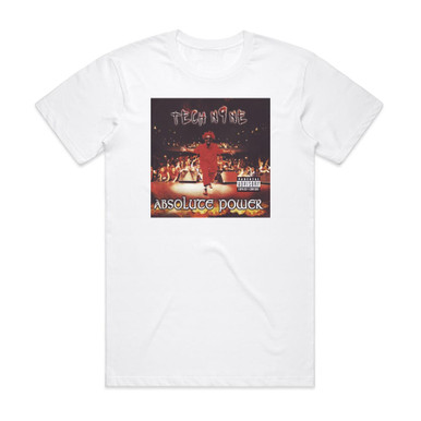 Tech N9ne Absolute Power Album Cover T-Shirt White