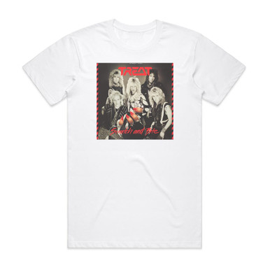 Treat Scratch And Bite Album Cover T-Shirt White