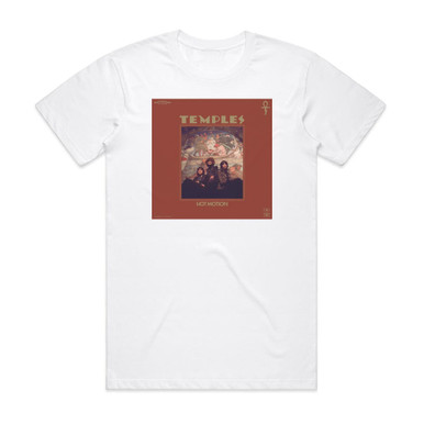 Temples Hot Motion Album Cover T-Shirt White