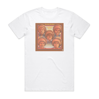 The Jackson 5 Dancing Machine Album Cover T-Shirt White