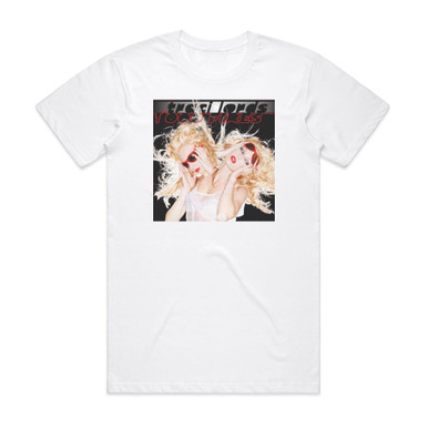 Traci Lords 1000 Fires Album Cover T-Shirt White