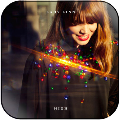 Lady Linn High Album Cover Sticker