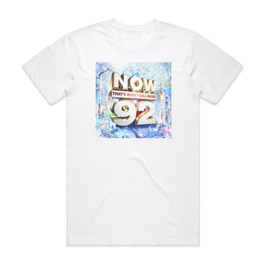 Various Artists Now Thats What I Call Music 92 Album Cover T-Shirt White