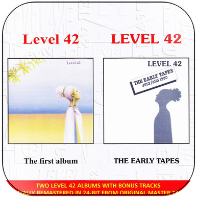 Level 42 Level 42 The Early Tapes Album Cover Sticker