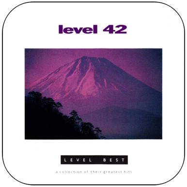Level 42 Level Best Album Cover Sticker