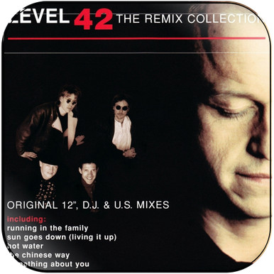 Level 42 The Remix Collection Album Cover Sticker