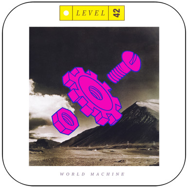 Level 42 World Machine-2 Album Cover Sticker