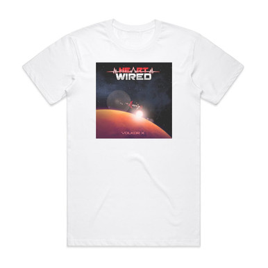 Volkor X Heart Wired Album Cover T-Shirt White