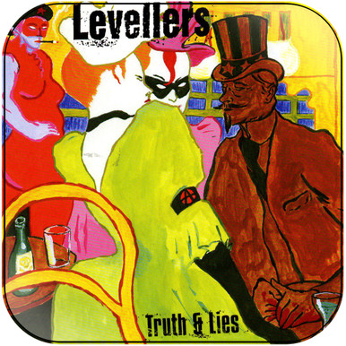 Levellers Truth Lies Album Cover Sticker