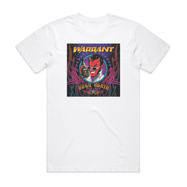 Warrant Born Again Album Cover T-Shirt White
