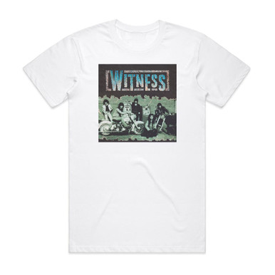 Witness Witness Album Cover T-Shirt White