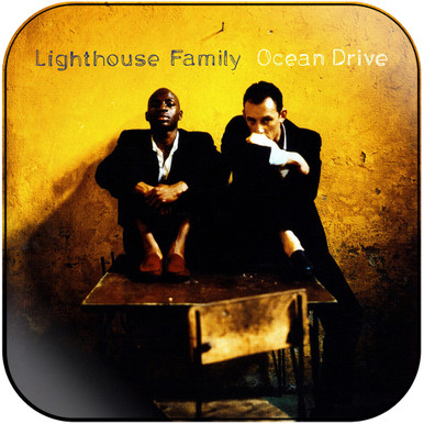 Lighthouse Family Ocean Drive Album Cover Sticker