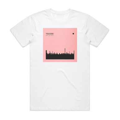 YOASOBI The Book Album Cover T-Shirt White