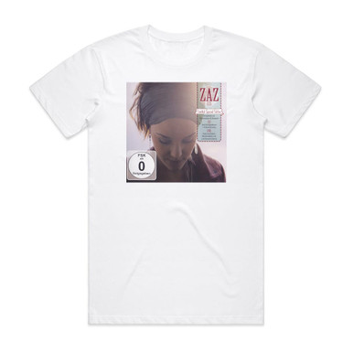 ZAZ Zaz Album Cover T-Shirt White