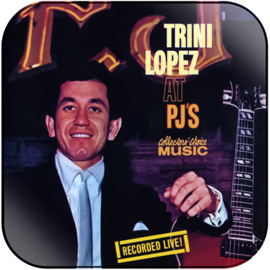 Trini Lopez Trini Lopez At Pjs Album Cover Sticker