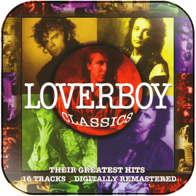 Loverboy Loverboy Classics Their Greatest Hits Album Cover Sticker