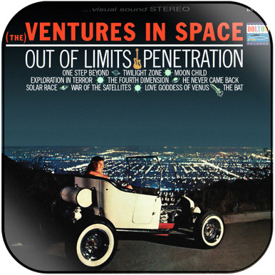 The Ventures The Ventures In Space Album Cover Sticker
