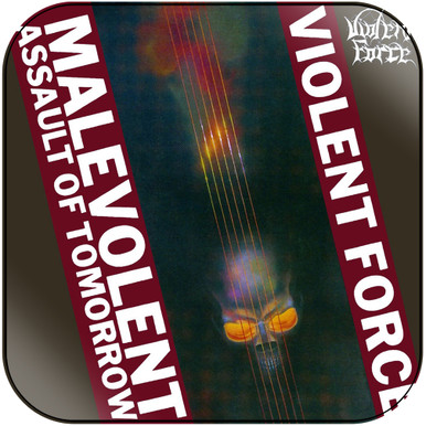 Violent Force Malevolent Assault Of Tomorrow Album Cover Sticker