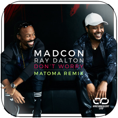 Madcon Dont Worry-2 Album Cover Sticker