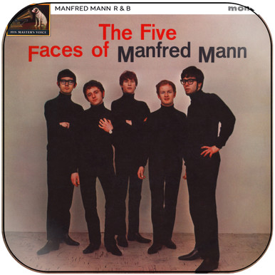 Manfred Mann The Five Faces Of Manfred Mann Album Cover Sticker