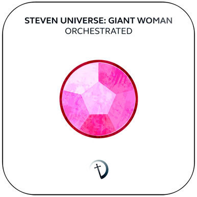 The Marcus Hedges Trend Orchestra Giant Woman From Steven Universe Orchestrated Album Cover Sticker