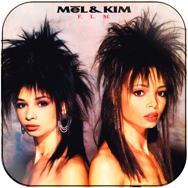 Mel and Kim Flm Album Cover Sticker