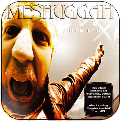 Meshuggah Rare Trax Album Cover Sticker