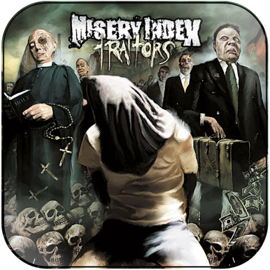 Misery Index Traitors Album Cover Sticker