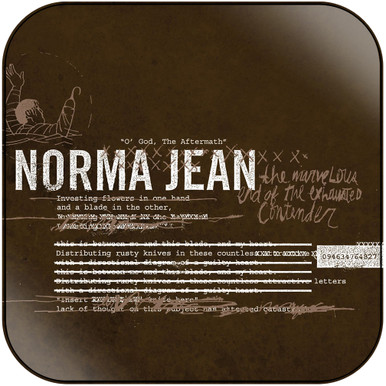 Norma Jean O God The Aftermath-2 Album Cover Sticker
