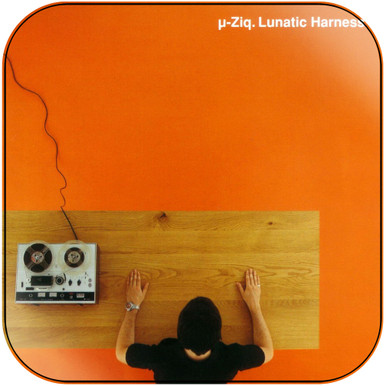 Mu-Ziq Lunatic Harness Album Cover Sticker